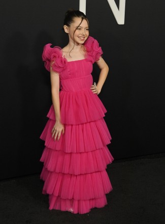 Cast Member Violet Mcgraw Attends Premiere Editorial Stock Photo ...