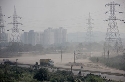 Dust Seen Air Kalinga Nagar Industrial Editorial Stock Photo - Stock ...