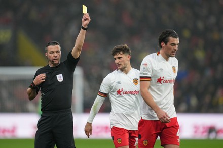 Referee Dean Whitestone Shows Jacob Greaves Editorial Stock Photo ...