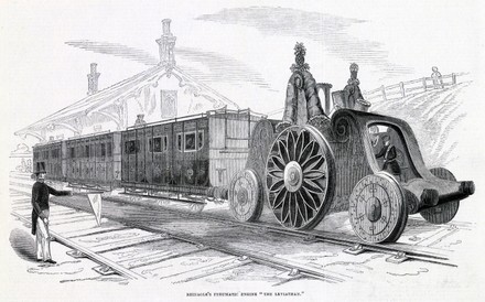 Reinagles Pneumatic Engine Leviathan Date 1846 Editorial Stock Photo ...