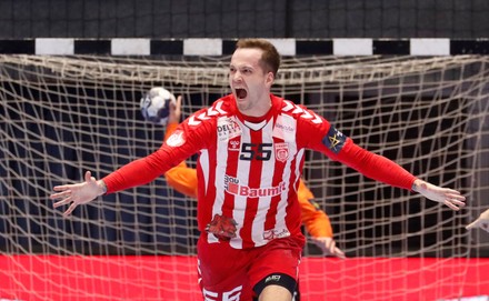 Dinamos Andrii Akimenko Reacts Fafter Scoring Editorial Stock Photo ...