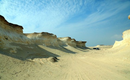 Zekreet Peninsula Popular Destination Foreign Tourists Editorial Stock ...