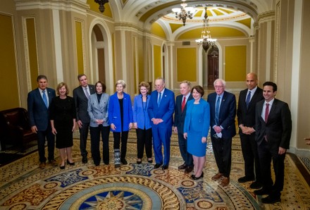 __COUNT__ Democratic Senate Caucus leadership group photo., Washington ...