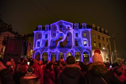 Lyons Festival Lights 2022 St Pauls Editorial Stock Photo - Stock Image | Shutterstock
