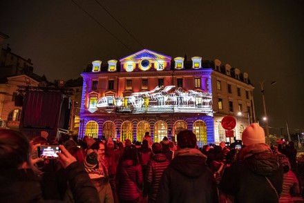 Lyons Festival Lights 2022 St Pauls Editorial Stock Photo - Stock Image | Shutterstock