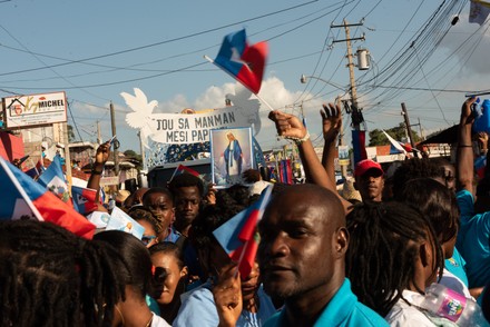 Haitian Catholic Parishioners Celebrate Feast Immaculate Editorial ...