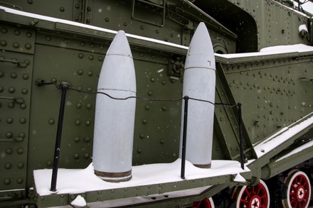 Superheavy Railway Artillery System Guns Sunken Editorial Stock Photo ...