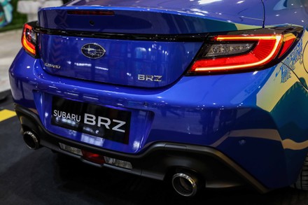 Subaru Brz On Display During Urban Editorial Stock Photo - Stock Image ...