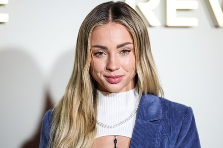 American Model Charly Jordan Arrives Revolve Editorial Stock Photo ...