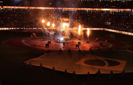 Fans Cheer Stadium During Croatia Vs Editorial Stock Photo - Stock ...