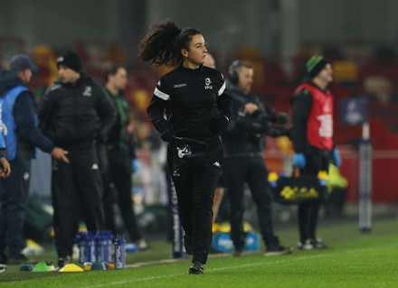 Assistant Referee Clara Munarini First Italian Editorial Stock Photo ...