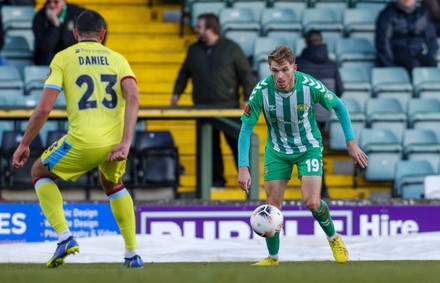 Charlie Wakefield Yeovil Town Prepares Take Editorial Stock Photo ...