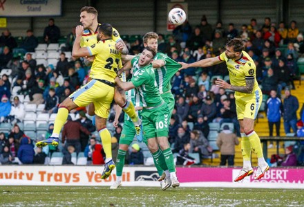 Louis Britton Yeovil Town Alex Fisher Editorial Stock Photo - Stock ...