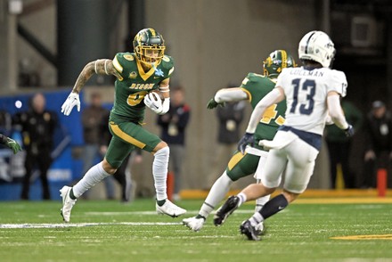 North Dakota State Bison Wide Receiver Editorial Stock Photo - Stock ...