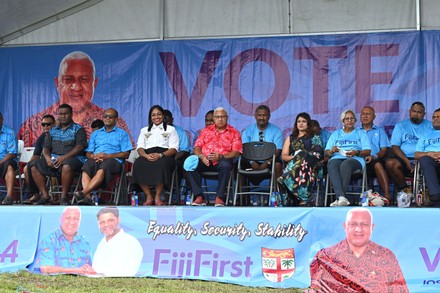 Fijis Prime Minister Frank Bainimarama C Editorial Stock Photo - Stock ...