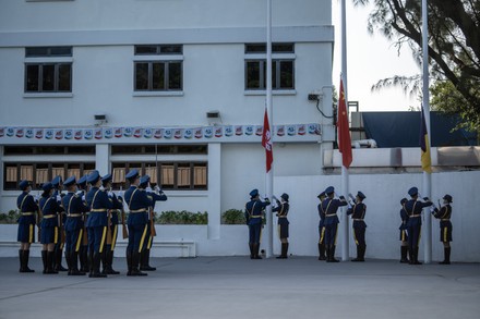 Officers Hong Kong Correctional Services Department Editorial Stock ...