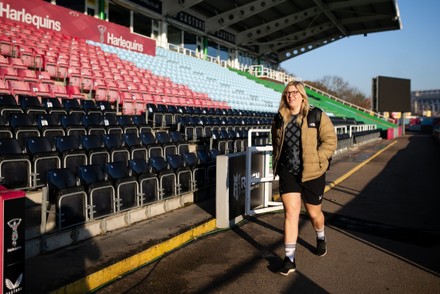 Bryony Cleall Harlequins Arrives Stadium Prior Editorial Stock Photo ...