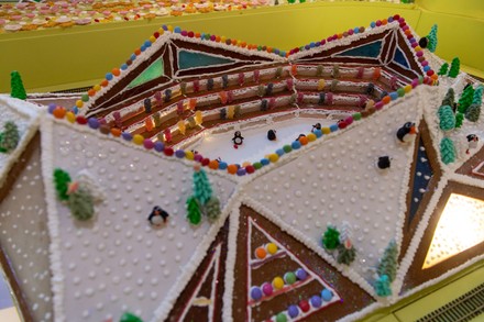 Museum Architectures Annual Exhibition Gingerbread City Editorial Stock ...