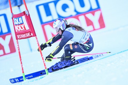 __COUNT__ alpine ski race World Cup - Women Giant Slalom, Sestriere, Sestriere, Italy - 10 Dec ...