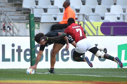 Moses Leo New Zealand Scores Try Editorial Stock Photo - Stock Image ...