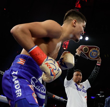 Puerto Rican Boxer Xander Zayas R Editorial Stock Photo - Stock Image ...
