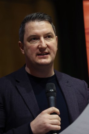 John Finucane Mp Sinn Fein Speaking Editorial Stock Photo - Stock Image ...