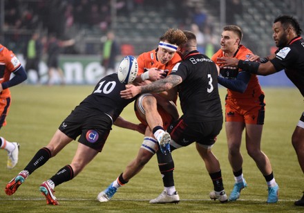 Jamie Ritchie Edinburgh Flanker Crash Tackled Editorial Stock Photo ...