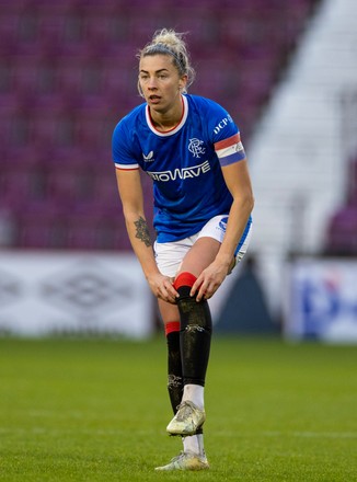 Nicola Docherty Rangers Captains Armband On Editorial Stock Photo ...