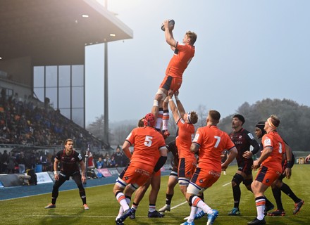 Jamie Hodgson Edinburgh Rugby Wins Ball Editorial Stock Photo - Stock ...