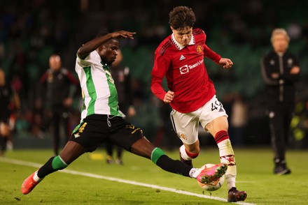 Alejandro Garnacho Manchester United Runs Ball Editorial Stock Photo ...
