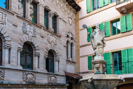 Saint Nicholas Monument Principality Monaco Monaco Editorial Stock ...