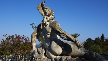 Achilleion Residence Empress Sissi Finished 1889 Editorial Stock Photo ...