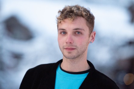 Jeremy Gillet Attending Portrait Session During Editorial Stock Photo ...