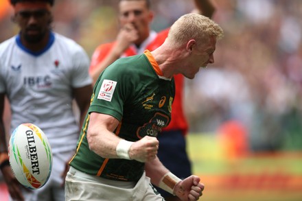Darren Adonis South Africa Attempts Reach Editorial Stock Photo - Stock ...