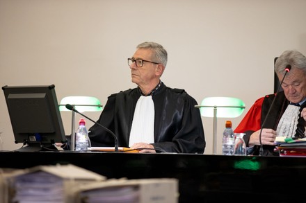 Chairman Antoon Boyen Pictured During First Editorial Stock Photo ...