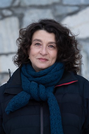Noemie Lvovsky Attending Portrait Session During Editorial Stock Photo ...