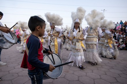 Group Women Called Matachines Dance During Editorial Stock Photo ...
