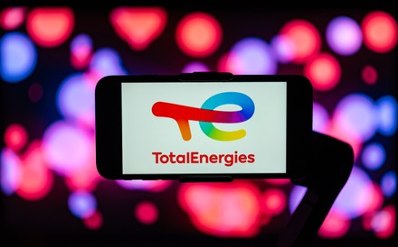 This Photo Illustration Logo Totalenergies Seen Editorial Stock Photo ...