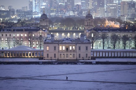 Members Public Walk Snow Ice Covered Editorial Stock Photo - Stock ...