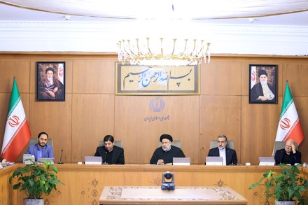 Iranian President Ebrahim Raisi Attends 12th Editorial Stock Photo ...