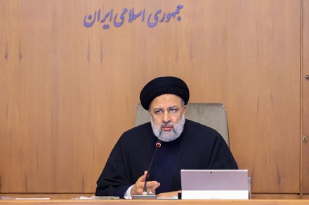 Iranian President Ebrahim Raisi Attends 12th Editorial Stock Photo ...