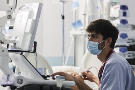 Nurses Work New Premises Neuroresuscitation Department Editorial Stock ...