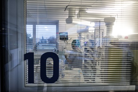 Nurses Work New Premises Neuroresuscitation Department Editorial Stock ...