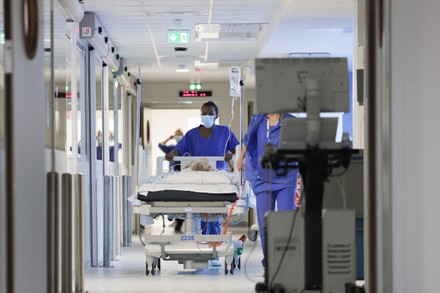 Nurses Work New Premises Neuroresuscitation Department Editorial Stock ...