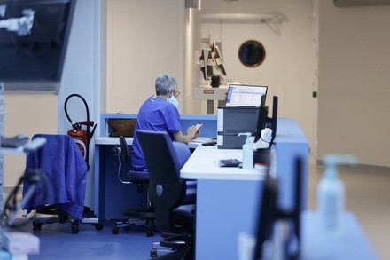 Nurses Work New Premises Neuroresuscitation Department Editorial Stock ...