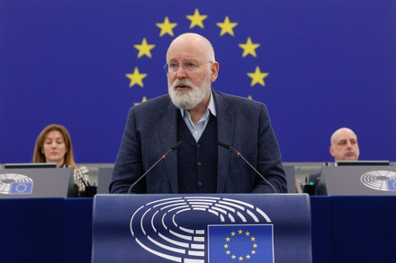 European Commission Vicepresident Charge European Green Editorial Stock ...