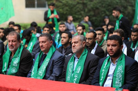 Member Political Bureau Suhail Alhindi Attends Editorial Stock Photo ...