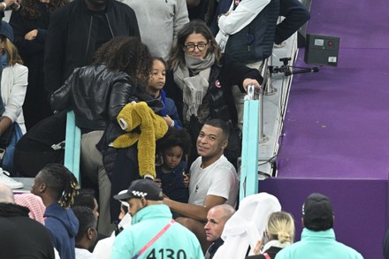 Kylian Mbappe Family Waiting Fifa World Editorial Stock Photo - Stock ...