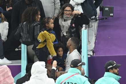Kylian Mbappe Family Waiting Fifa World Editorial Stock Photo - Stock ...