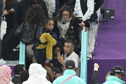 Kylian Mbappe Family Waiting Fifa World Editorial Stock Photo - Stock ...